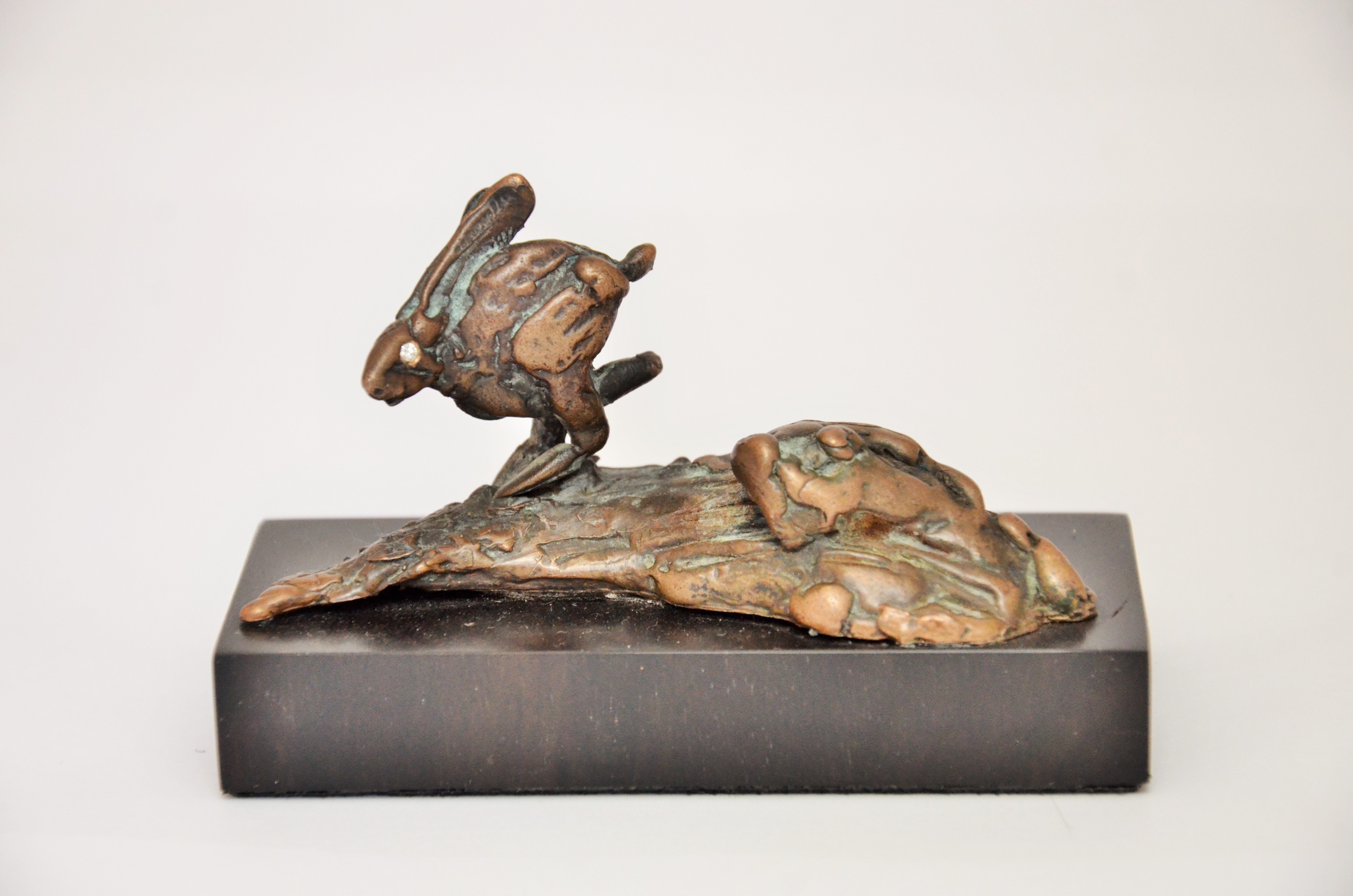 Miniature Bronze collectables with precious stones – Stephen Rautenbach ...